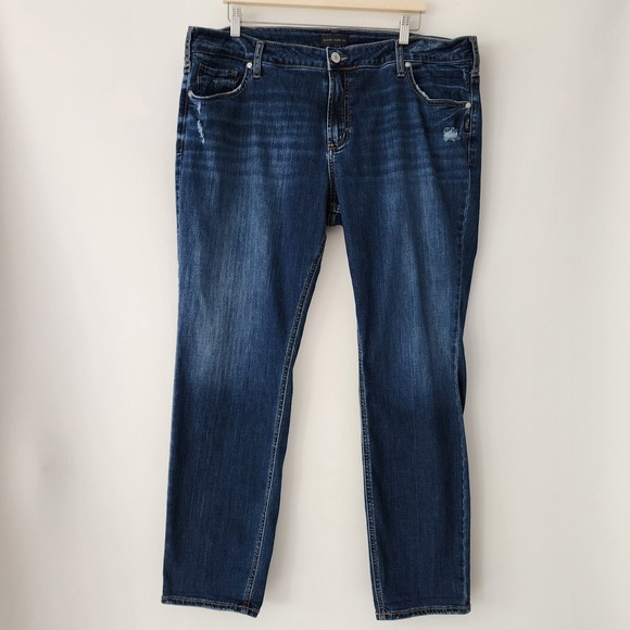 Silver Jeans | Jeans | Silver Jeans Boyfriend Cut Medium Wash Womens ...
